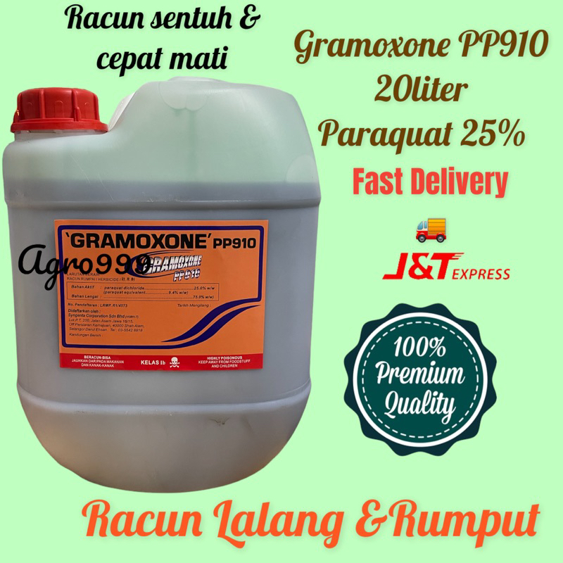 Racun Lalang&rumput 20L Racun sentuh 25%||Sama kenpat/Rainpat/tepat ...