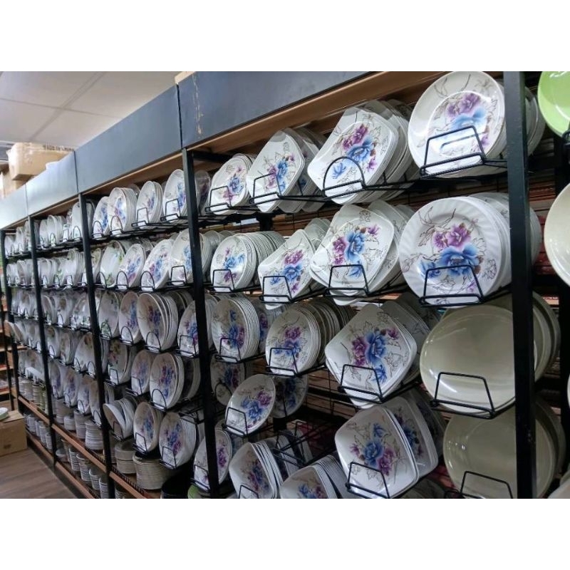 Pingan Melamine / Melamine plate 8 Inch/ Pingan Makan bunga | Shopee ...