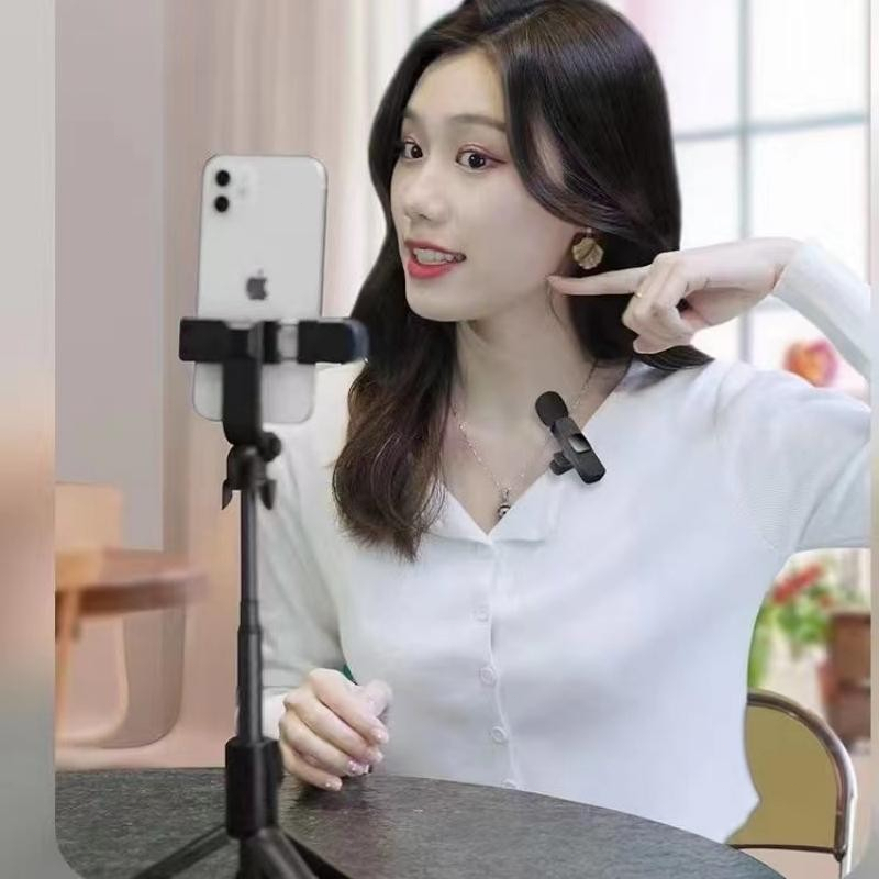 K8,K11 Wireless Microphone Live Vlogging Clip-on Microphone for Video ...