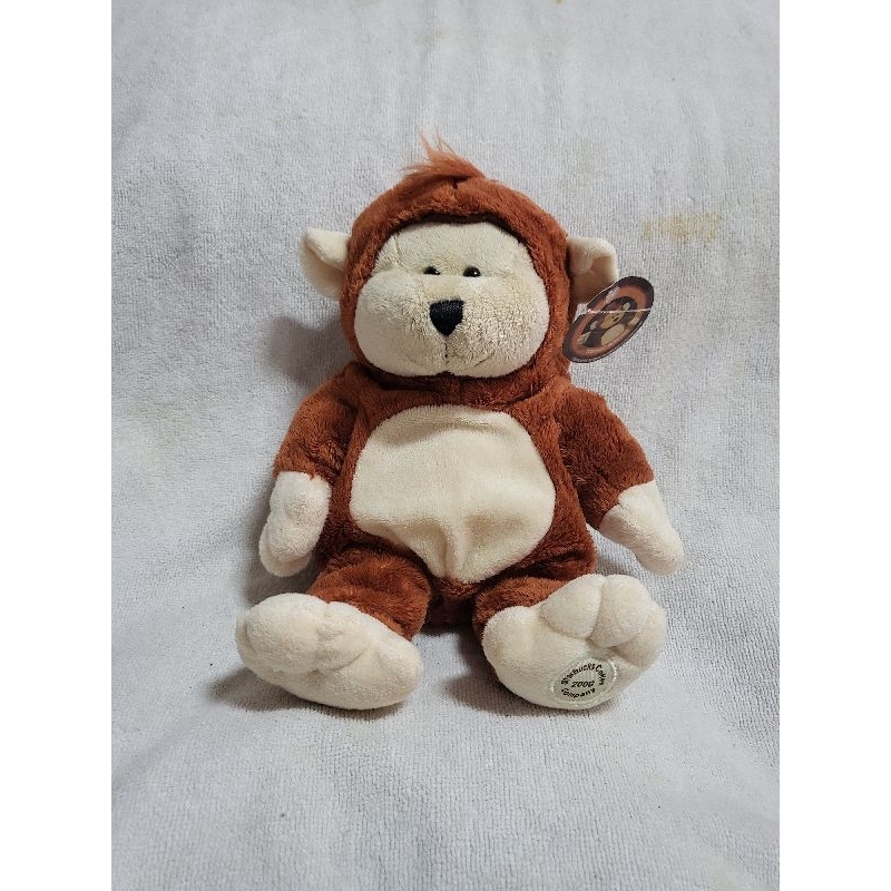 Starbucks Rare 2006 Bearista Bear Collection - 53rd Edition Monkey ...