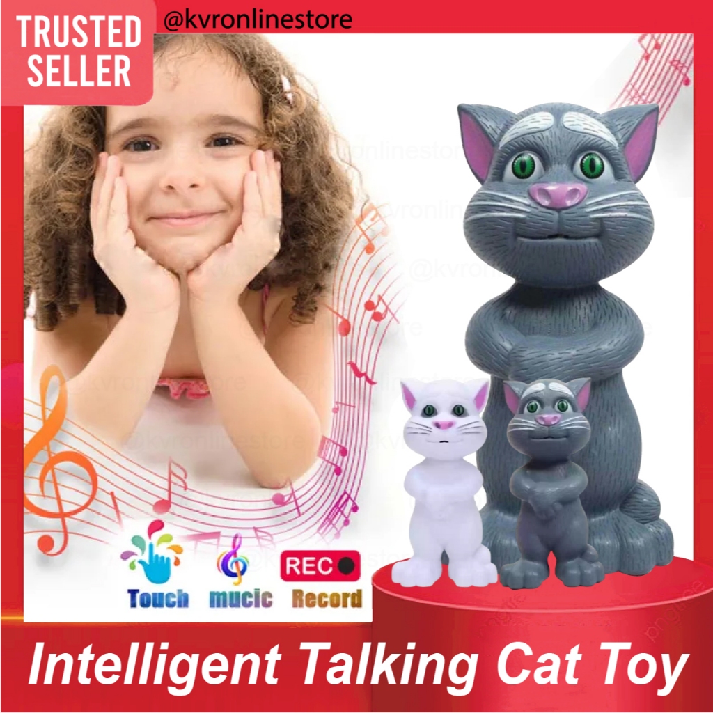 Intelligent Tom Cat Toy Touch Sensitive and Voice Recording for Kids ...