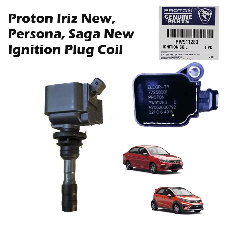 Original Proton Iriz New, Persona, Saga New Ignition Plug Coil | Shopee ...