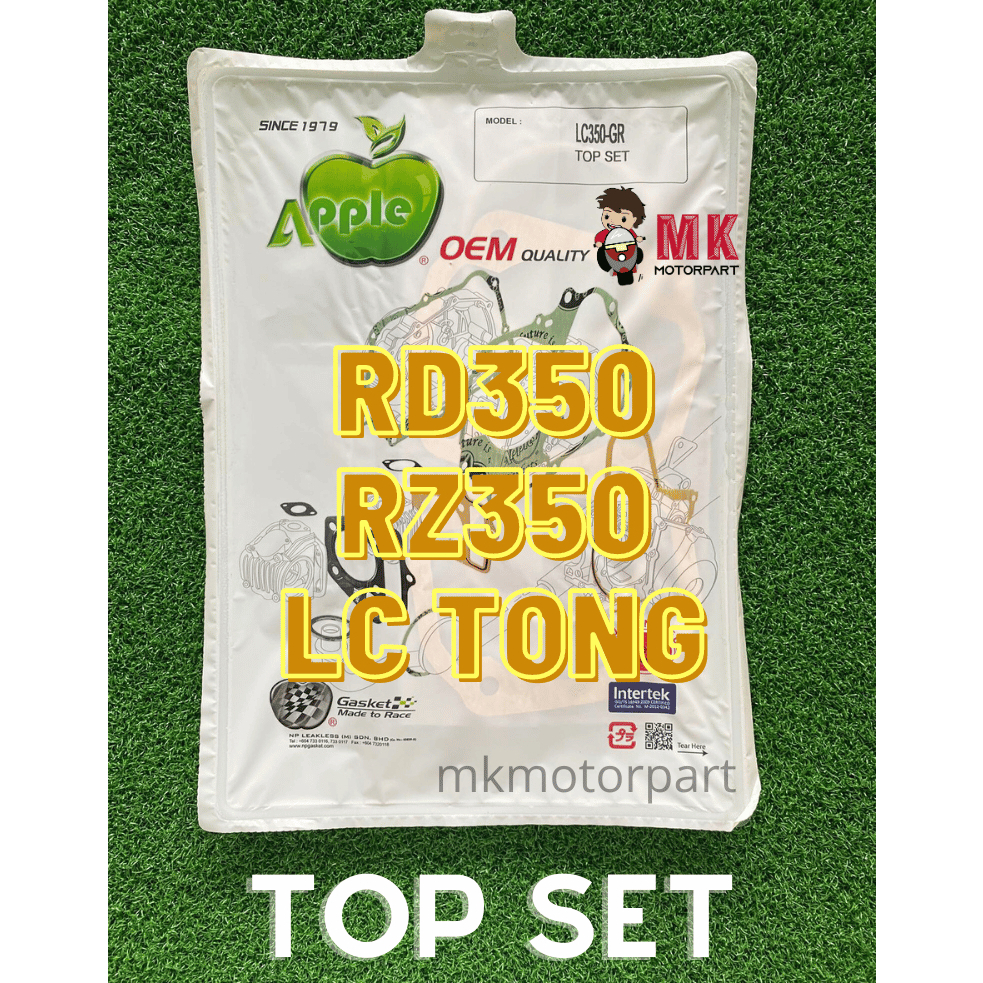 🍎 TOP SET Yamaha LC350 [ LC TONG ] RD350 / RZ350 🍎 Apple Gasket RD350LC ...