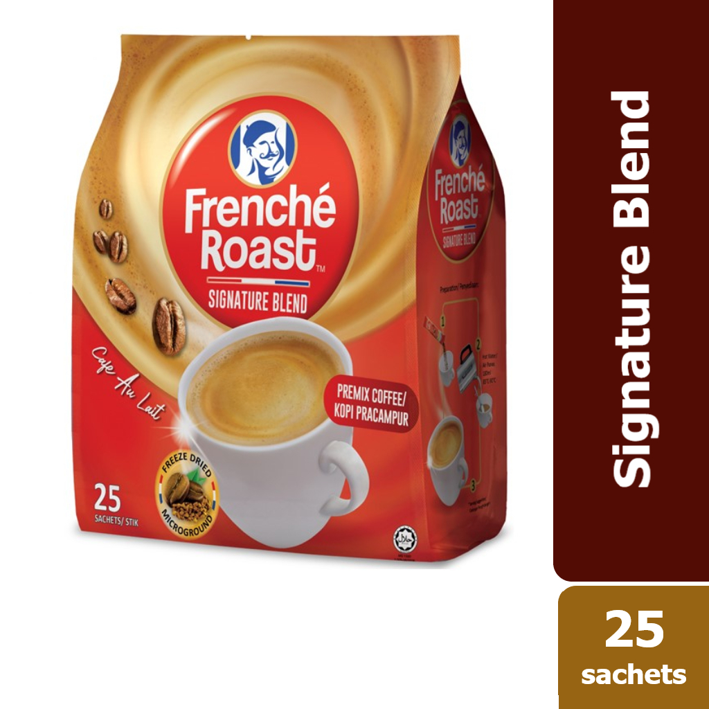 FRENCHE ROAST Signature Blend 19g x 25 Sachets | Shopee Malaysia