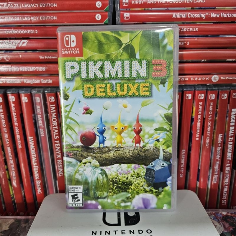 Nintendo Switch Games : Pikmin 3 Deluxe (Used) | Shopee Malaysia