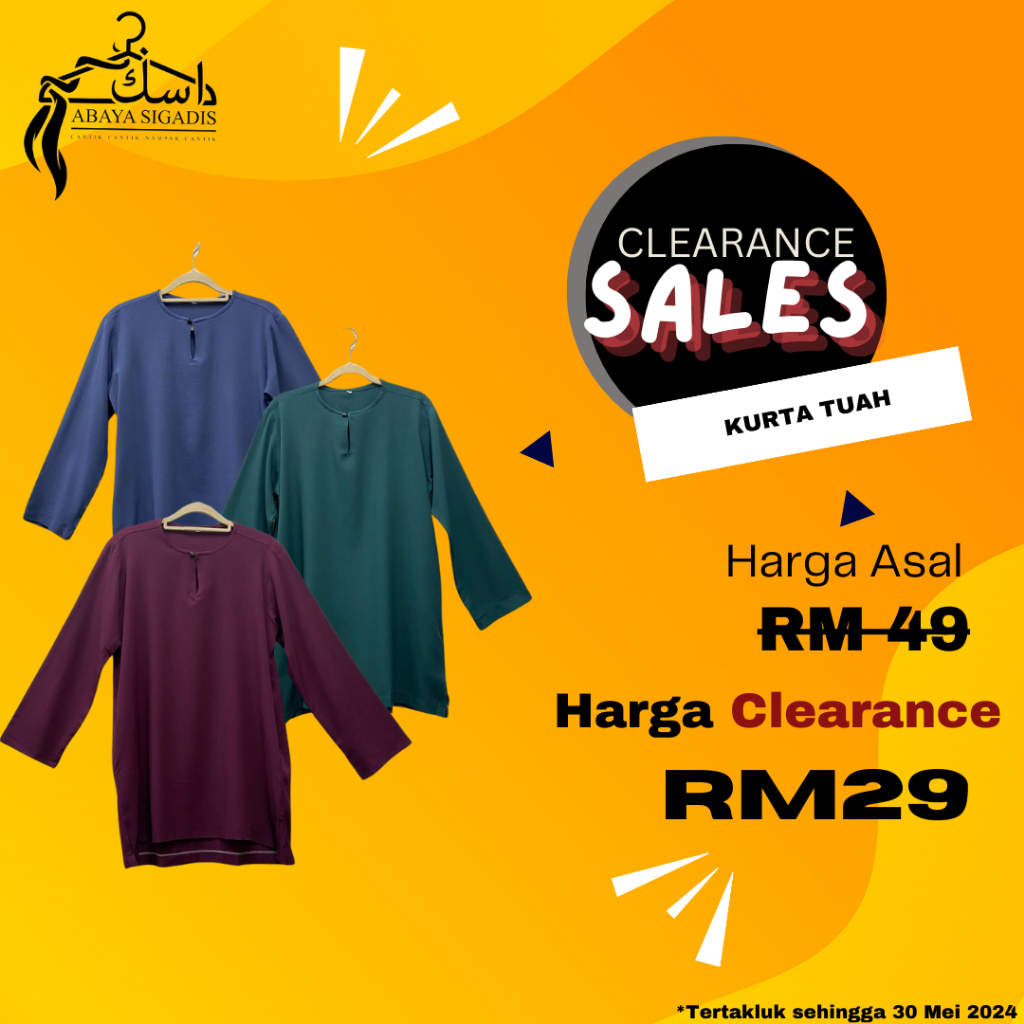 KURTA TUAH RAYA 2024 | Shopee Malaysia
