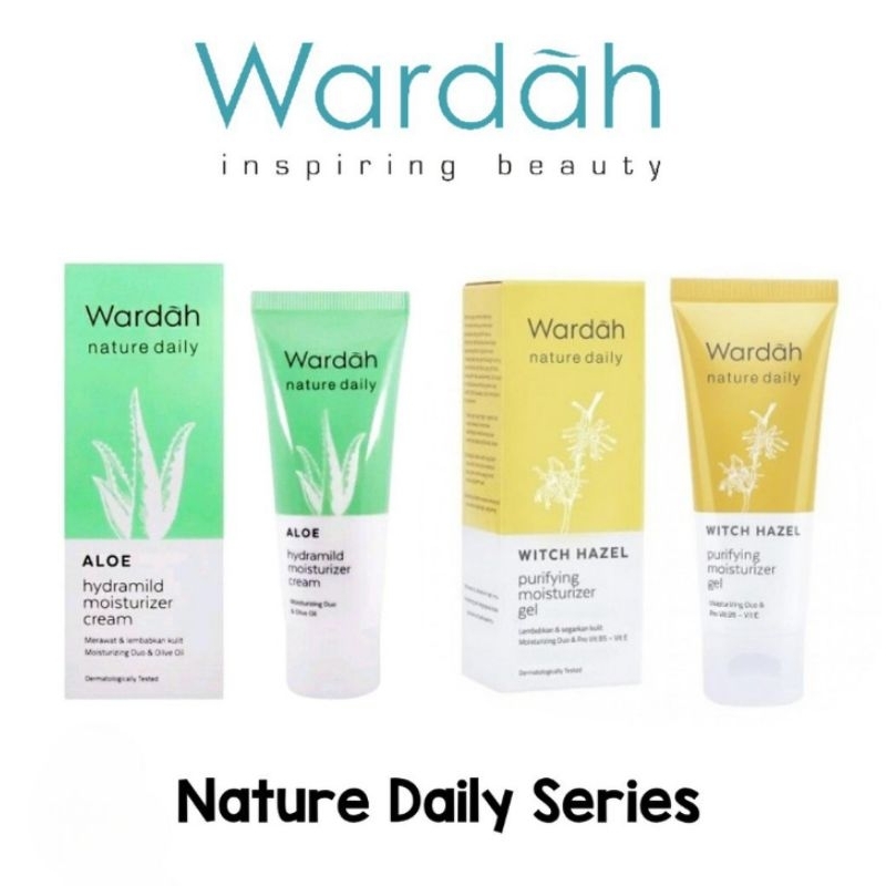 WARDAH NATURE DAILY MOISTURIZER 40ML | Shopee Malaysia