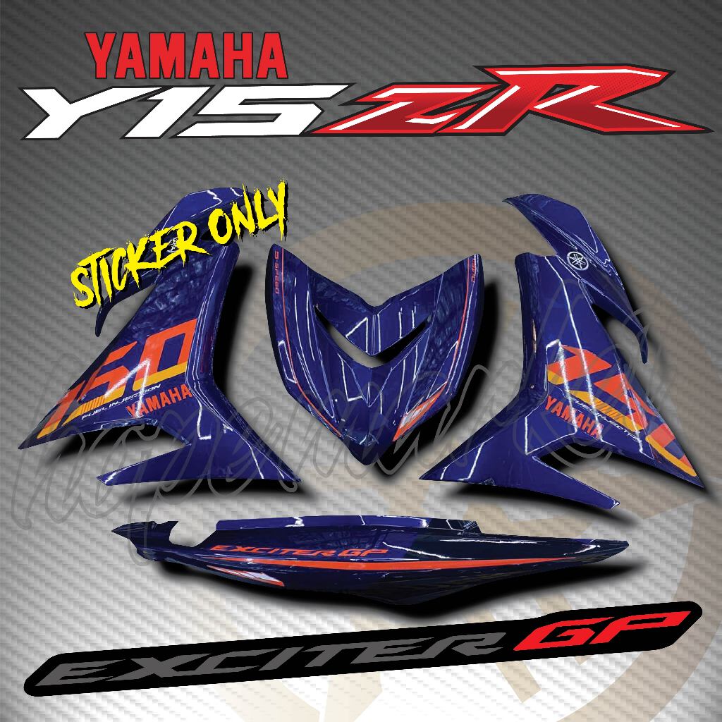 STRIPE MOTOR YAMAHA Y15 Y15ZR EXCITER GP VIETNAM (10) CUSTOM BODY ...