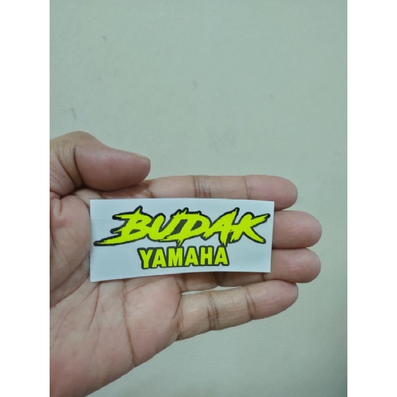 STIKER MOTOR BUDAK YAMAHA | Shopee Malaysia