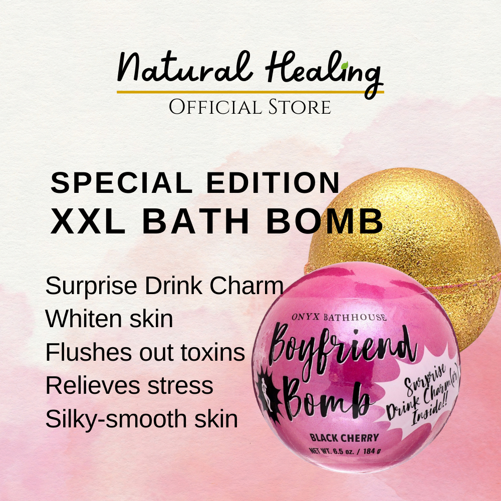 NATURAL HEALING SPECIAL EDITION Natural Bath Bomb Bath Boom 250g ...