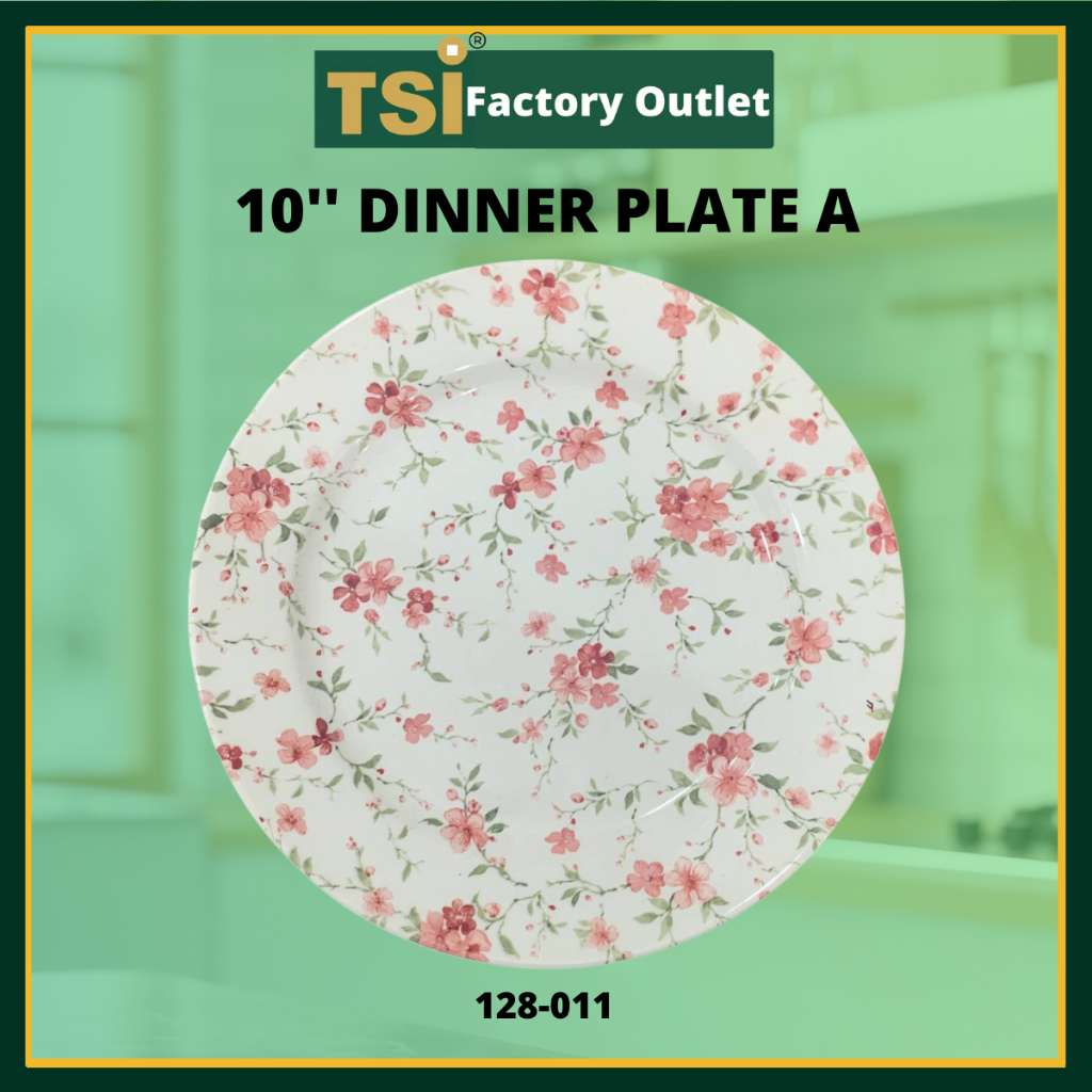 CLAYTAN PINGGAN MAKAN 10 INCI | 10" DINNER PLATE A Ceramic Seramik Kaca ...