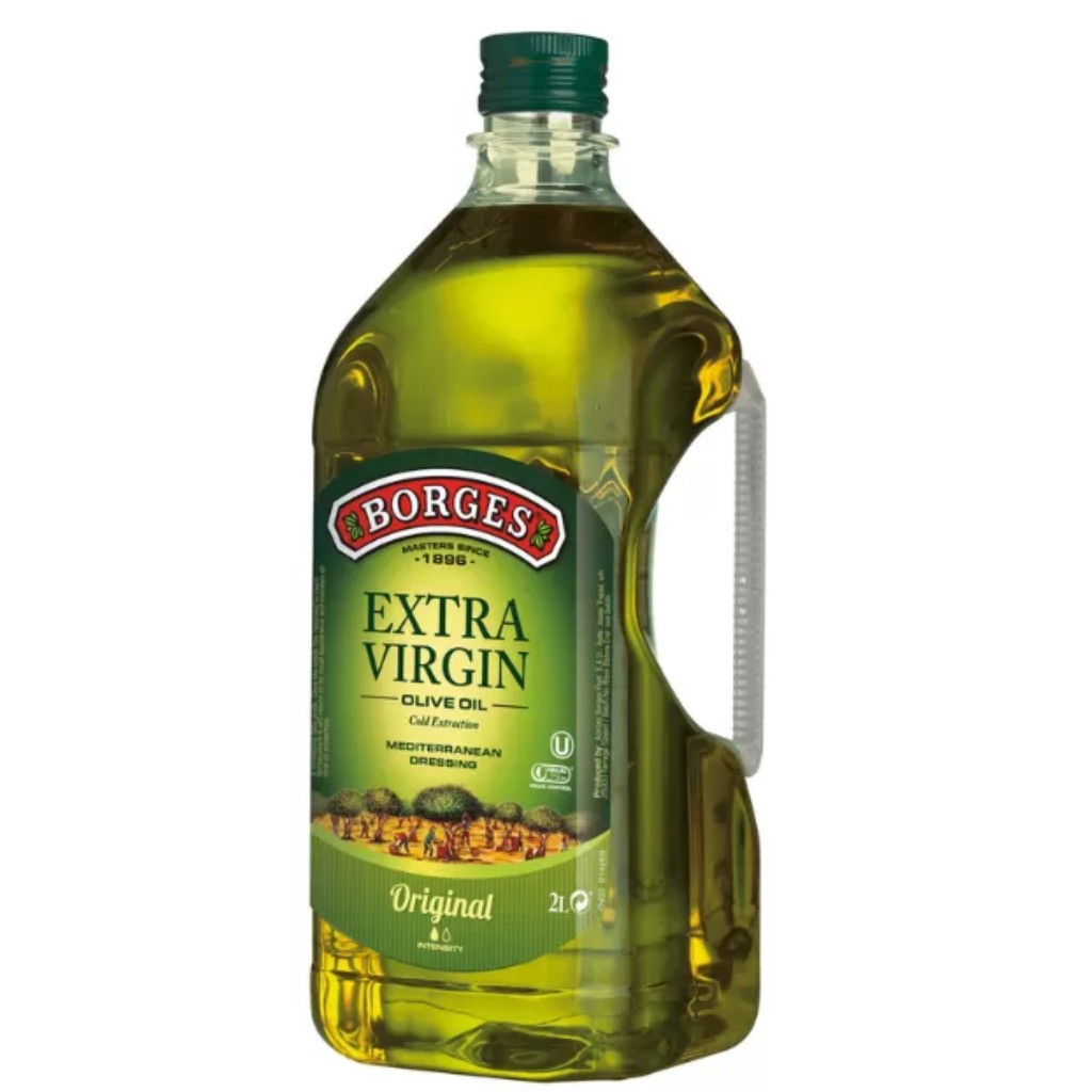 Borges Extra Virgin Olive Oil, 2 Liter (From Spain) (Assorted) | Shopee ...