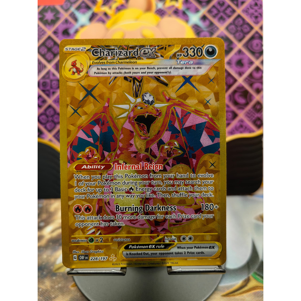 Charizard ex - 228/197 - SV03: Obsidian Flames (OBF) | Shopee Malaysia