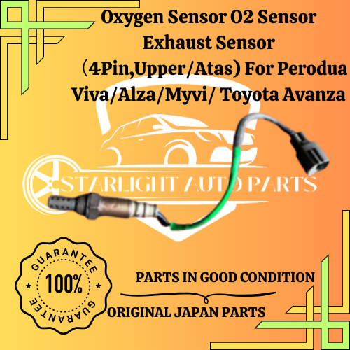 Oxygen Sensor O2 Sensor Exhaust Sensor（4Pin,Upper/Atas) For Perodua ...