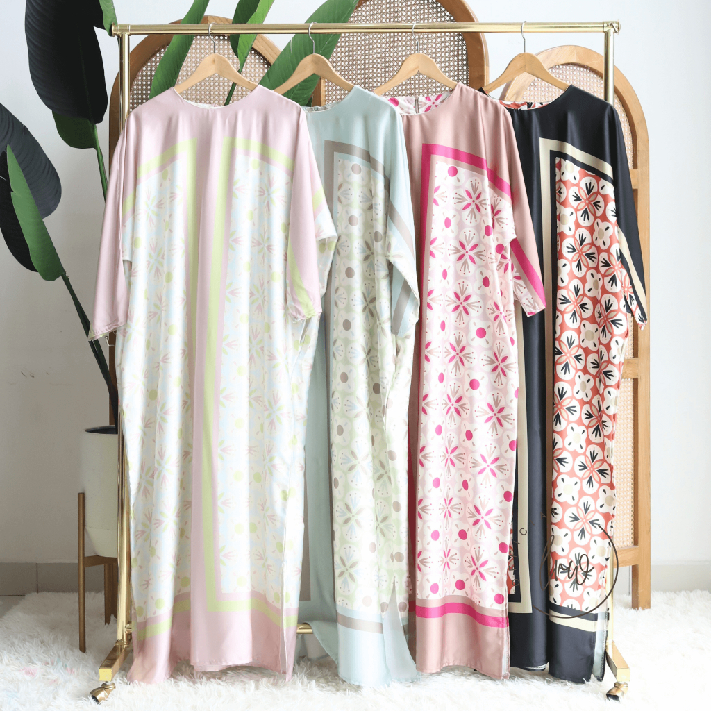 Riley Long Kaftan Dress Raya 2025 | Shopee Malaysia