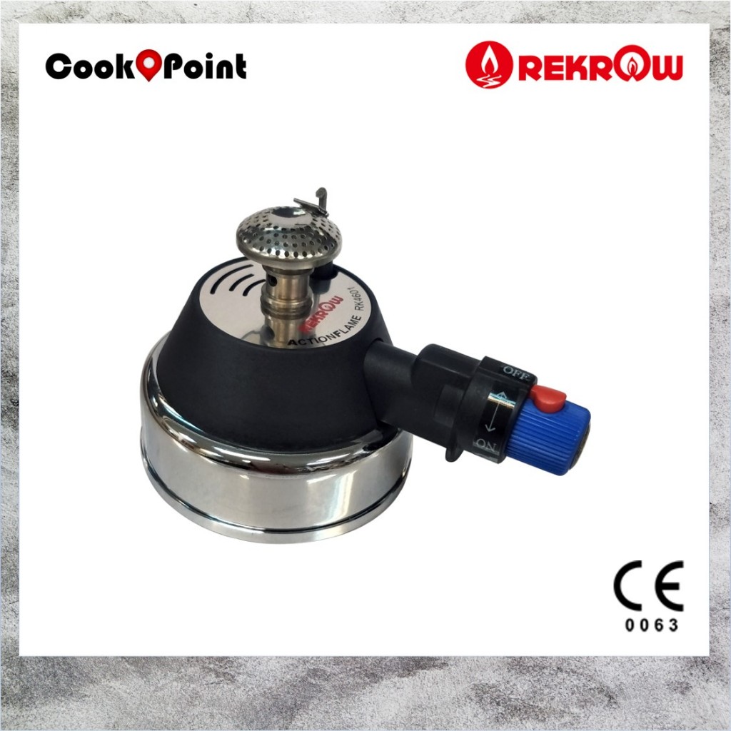 ORIGINAL Rekrow Refillable Micro Camping Burner with Stopper Portable ...