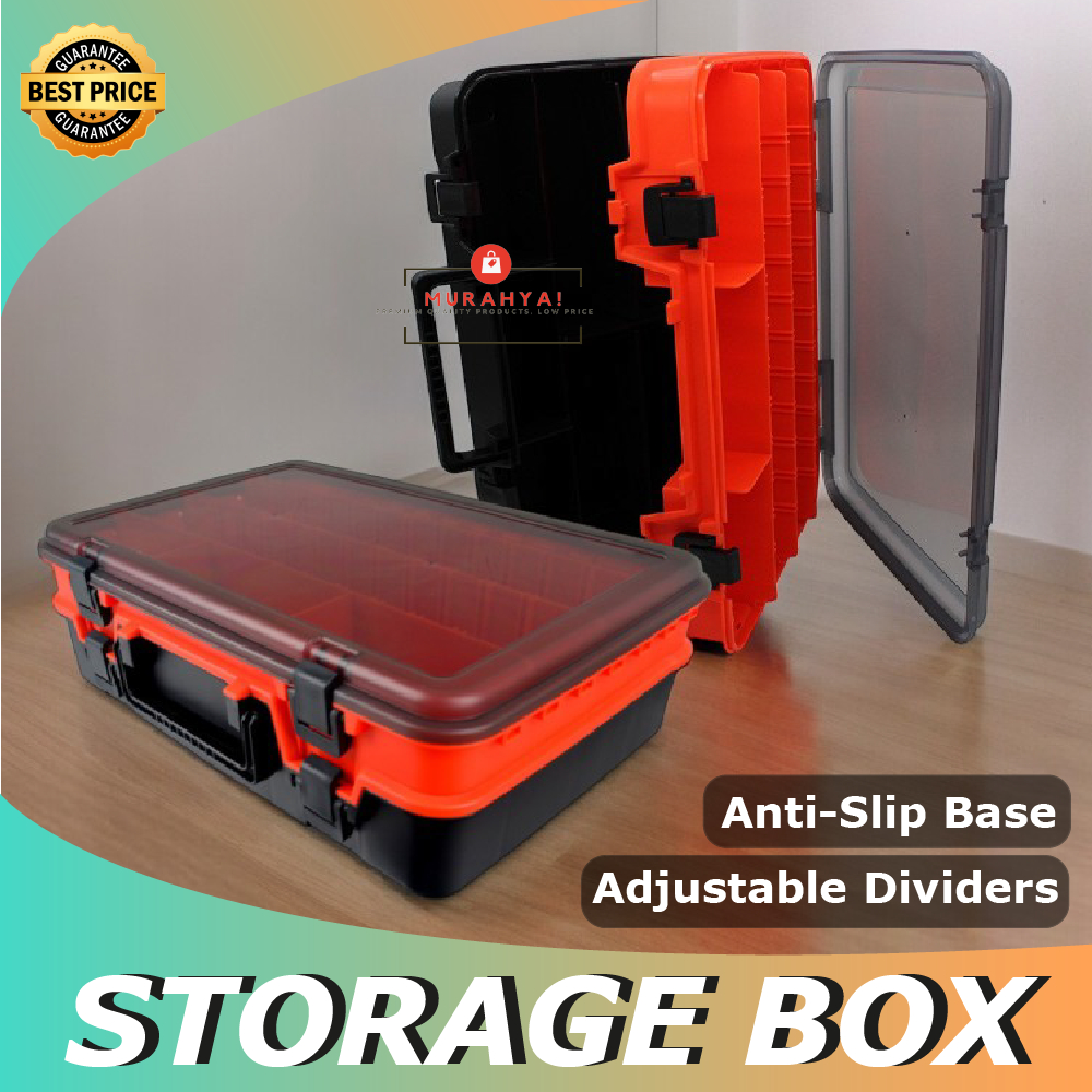 Outdoor Storage Box Multifunctional Kotak Pancing Fishing Tackle Box ...