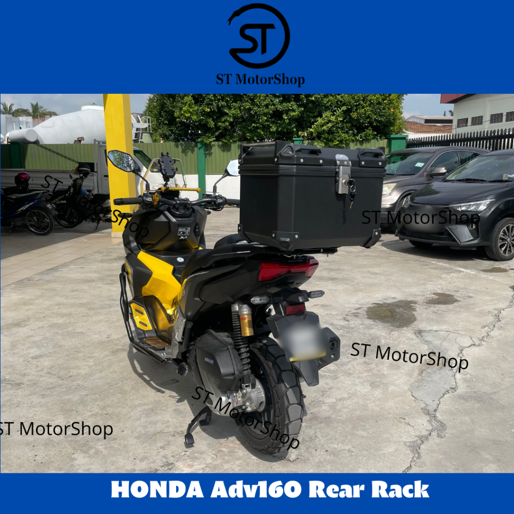 Rear Rack HONDA ADV 160 Top Rack Bracket Bagasi Pemegang Kargo Luggage ...