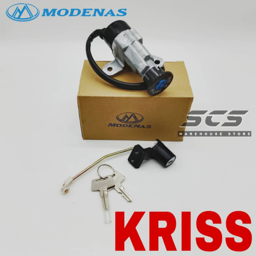 MODENAS KRISS Main Switch Kit Set Ignition Key Lock KRISS I 1 Genuine ...