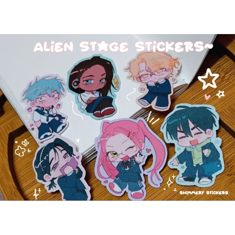 Alien Stage High School! AU stickers (5cm) ALNST | Shopee Malaysia
