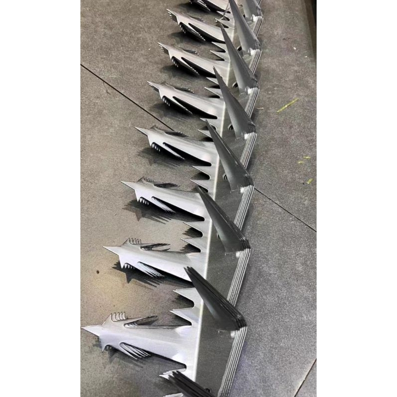 Anti Climb Fence Barb size XL Hot Dip Galvanised/Wall Spikes Pagar Anti ...