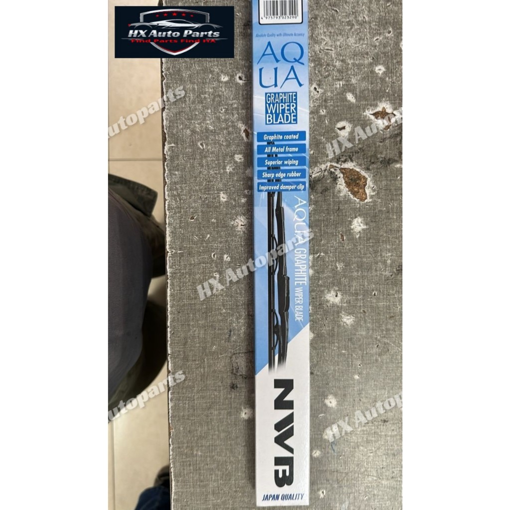 GENUINE NWB AQUA WIBLADE "26 + 14" TOYOTA ALTIS/ JAZZ/ CITY/ WISH/ PRIUS C/ ISUZU/ KIA K3 ...