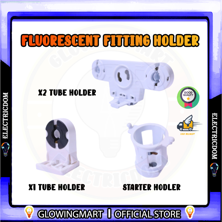 🔥GOOD QUALITY🔥 LED TUBE HOLDER(T8 FLUORESCENT TUBE HOLDER) / T8 TUBE ...