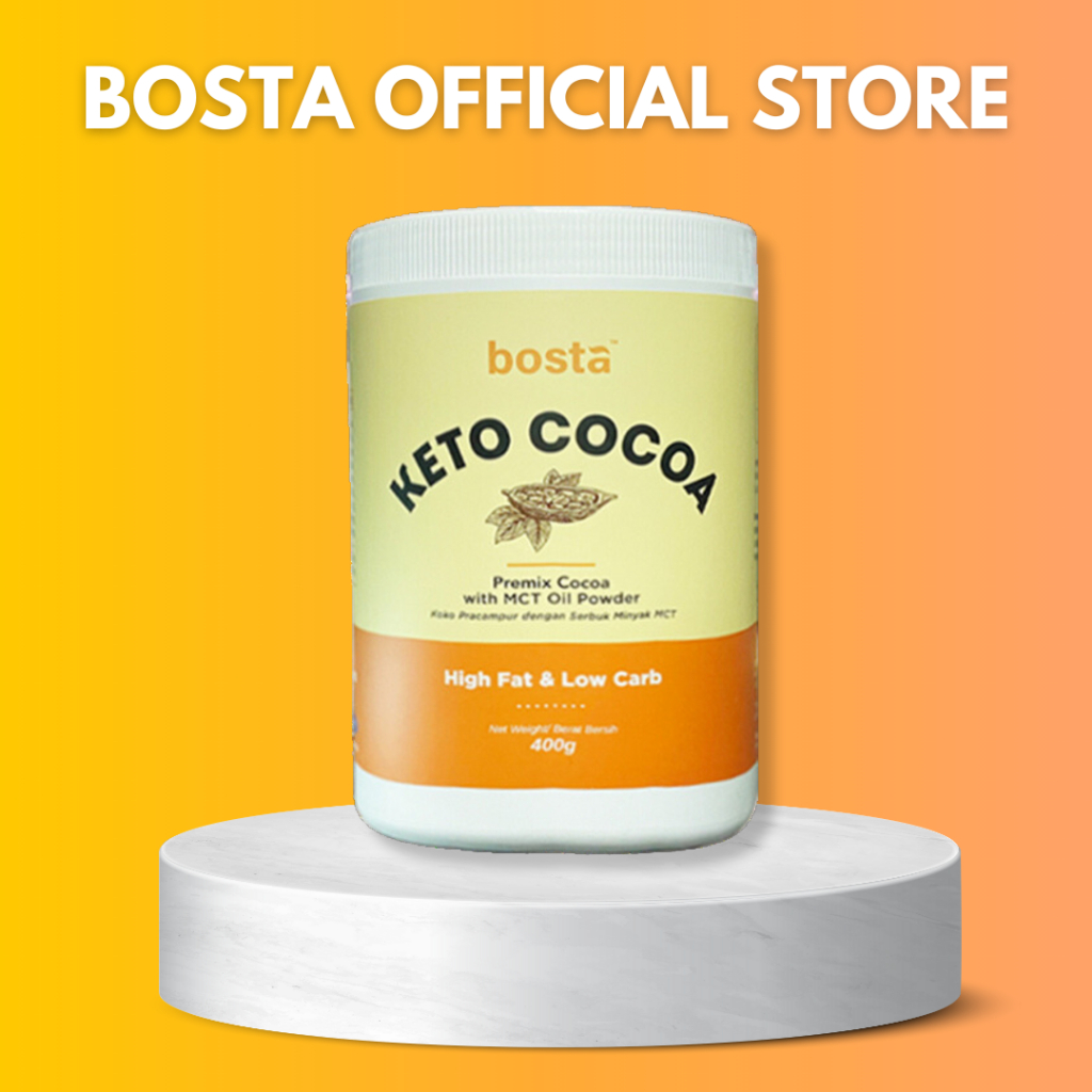 Bosta Keto Cocoa Bulletproof drink with MCT oil, minuman keto diet ...