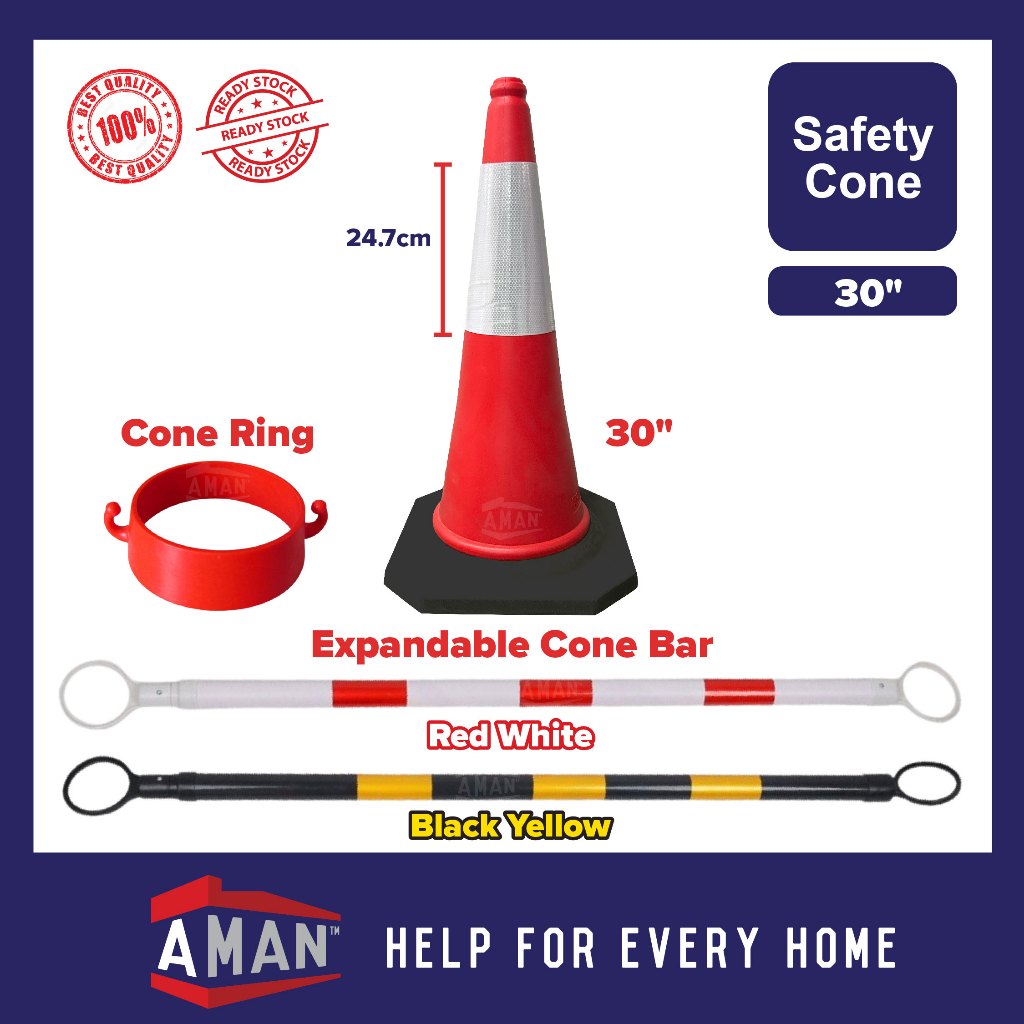 PVC Reflective Signal Warning Safety Cone Reflective Line Traffic Cone ...