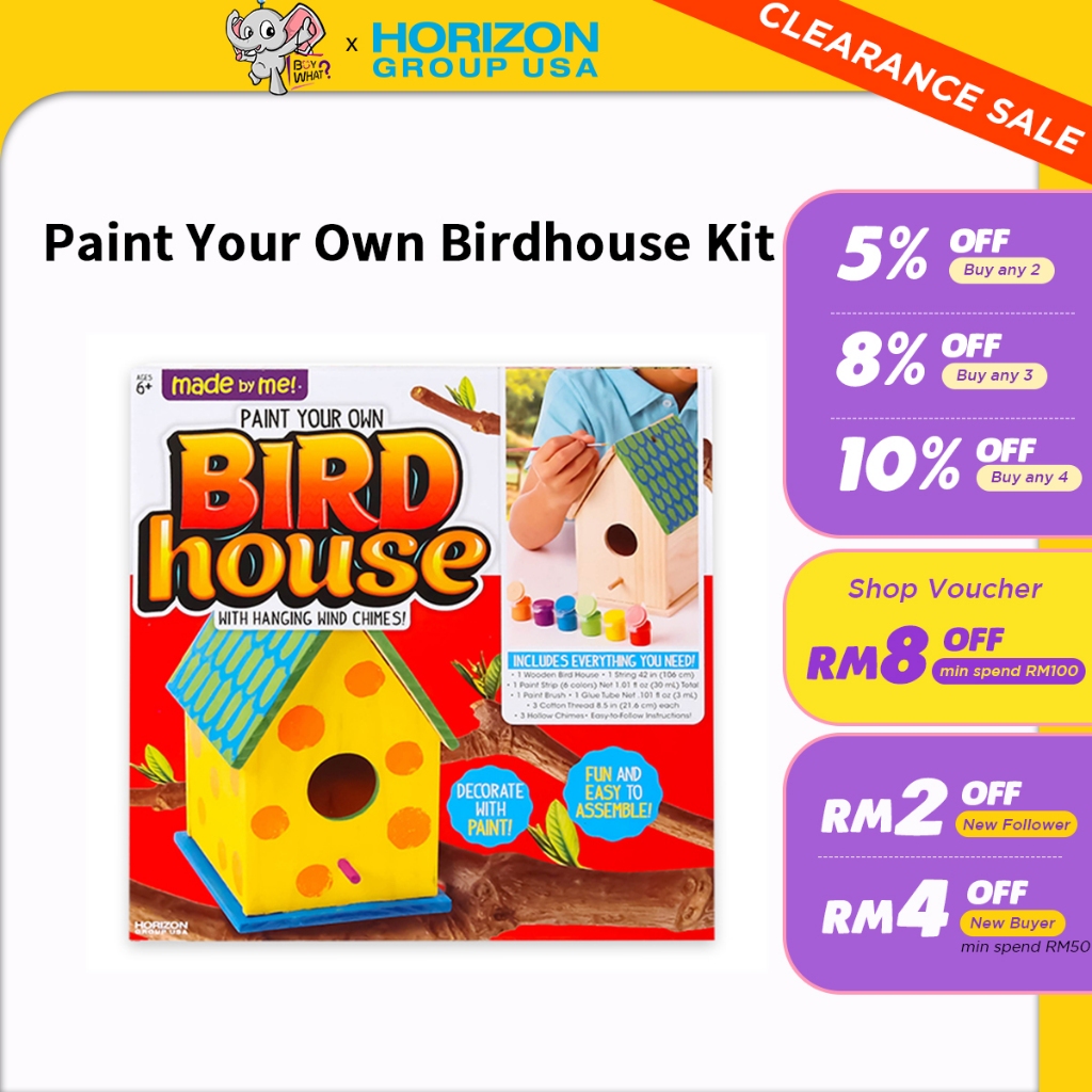 [Clearance] Kids Creative DIY Wooden Assembling Art Craft Made By Me ...