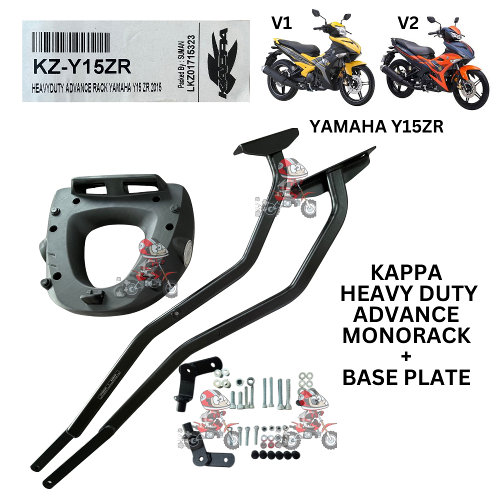 Kappa Heavy duty Top Box bracket Yamaha Y15ZR V1 /V2 | Shopee Malaysia