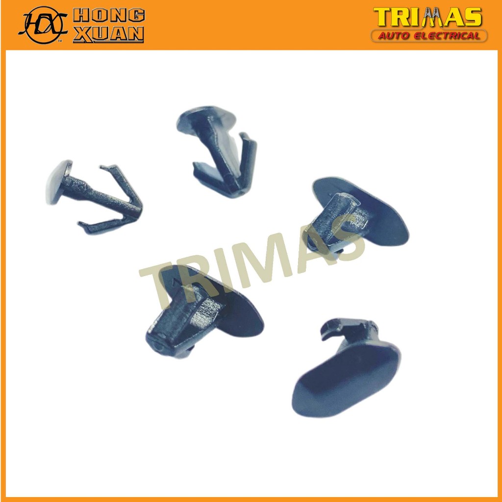 Honda Rear Door Sealing Strip Retainer Car Body Clip (5PCS) | Shopee ...