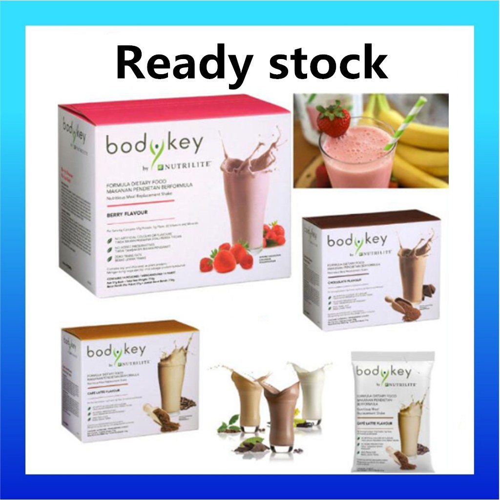 Ready Stock NEW Amway Nutrilite BodyKey Body Key Meal Replacement Shake ...