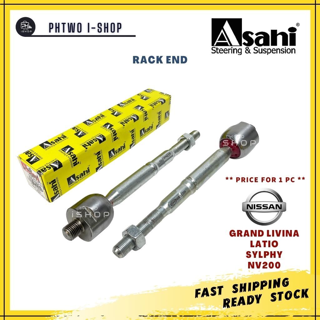 RACK END - NISSAN GRAND LIVINA LATIO SYLPHY NV200 ASAHI ASR 12-259 (48521-3U025) | Shopee Malaysia