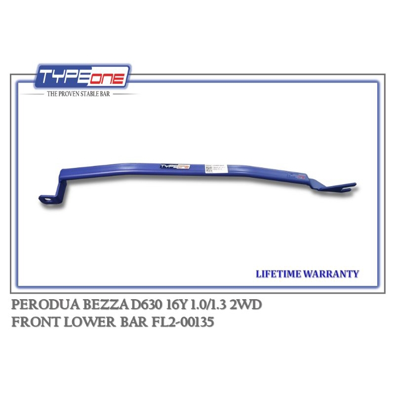 Perodua Bezza D63D 16Y 1.0/1.3 2WD*FRONT LOWER BAR FL2-00135* | Shopee ...