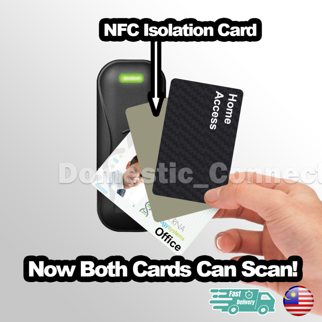 NFC Isolation Card Ultra Slim Contactless NFC Separator (Student Card ...