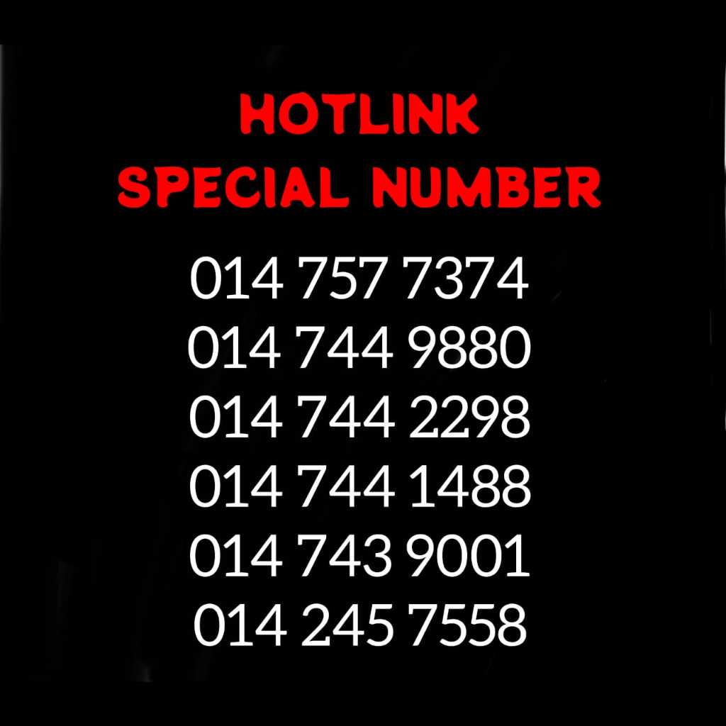 [EASY] HOTLINK VIP SPECIAL PREPAID NUMBER | Shopee Malaysia