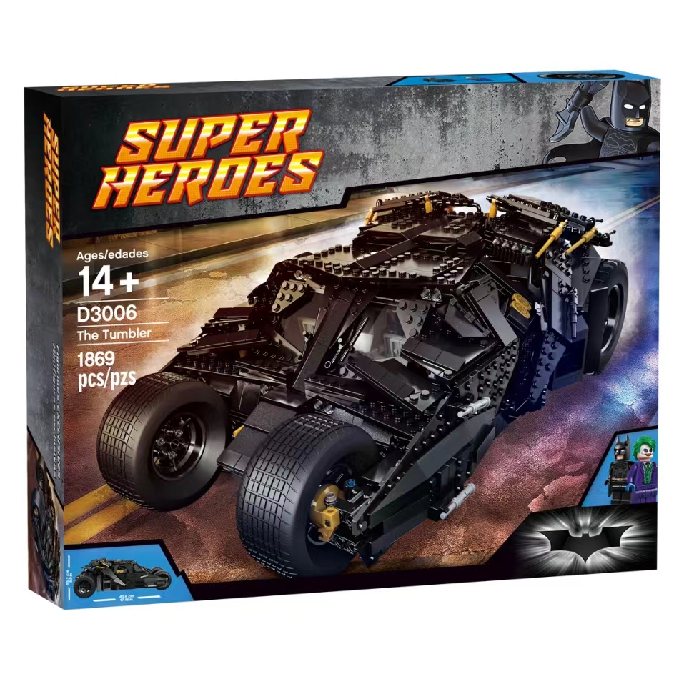 DC COMIC'S : THE TUMBLER BUILDING BLOCK(D3006) | Shopee Malaysia