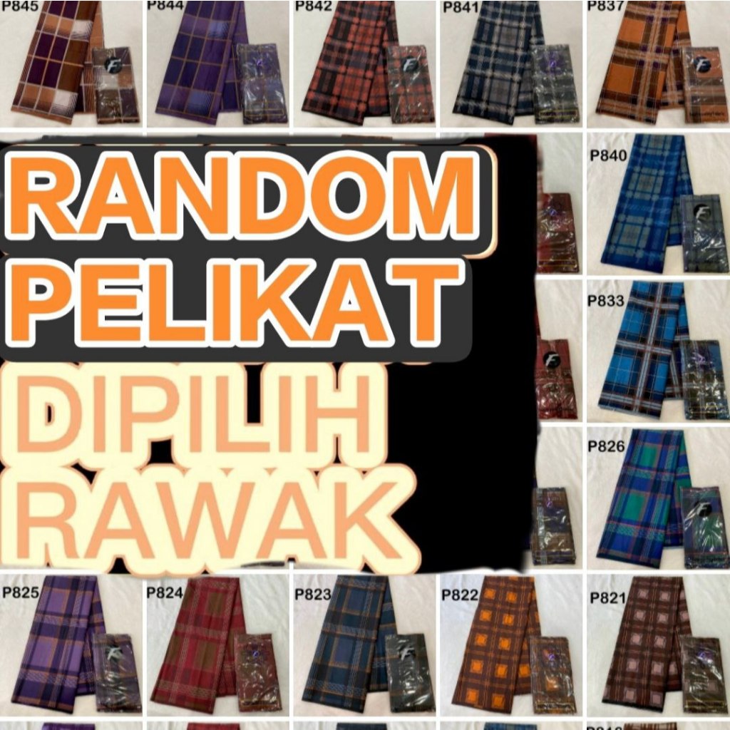 (JAHIT TEPI SAHAJA) KAIN PELIKAT FASHION CLASSIC & SARUNG PELIKAT ...