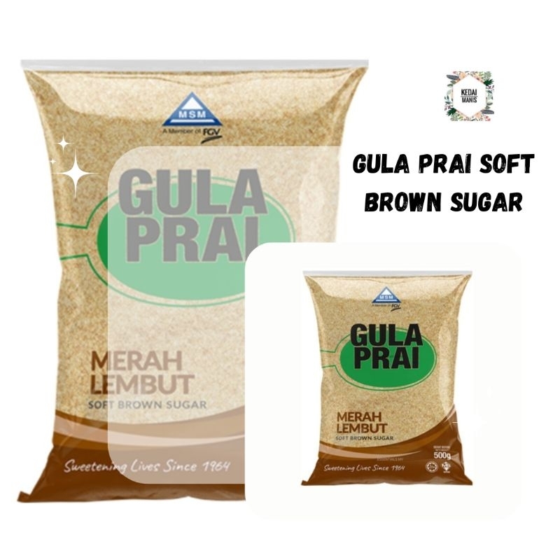 🔥READY STOCK 🔥Gula Prai Gula Perang Merah Lembut Brown Sugar 500g ...