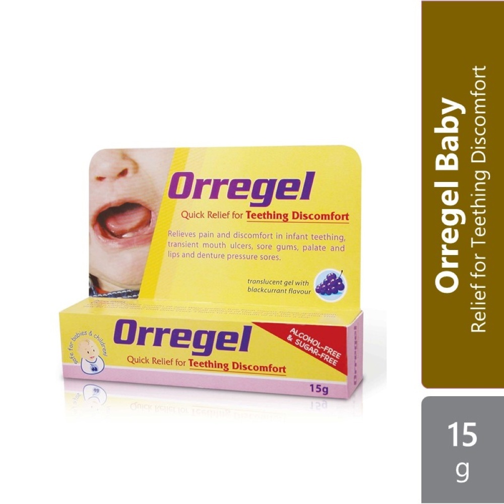 Orregel Baby Teething Discomfort (15g) | Shopee Malaysia