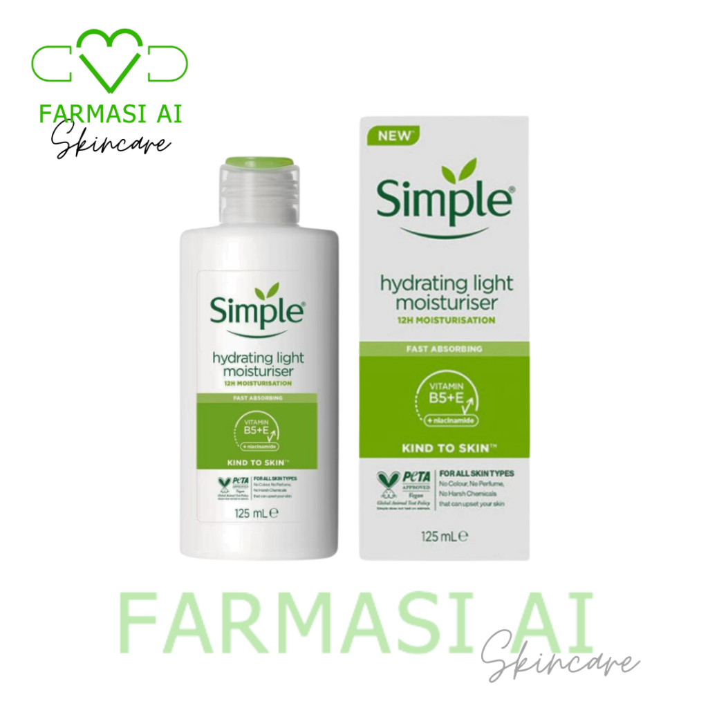 Simple Hydrating Light Moisturiser 125ml (Exp: 01/2027) | Shopee Malaysia