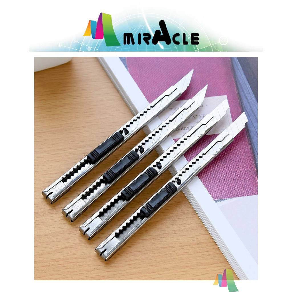 9mm Utility Cutter Knife Small Cutter Blade Refill Wallpaper Office School Workplace Mata Pisau ...
