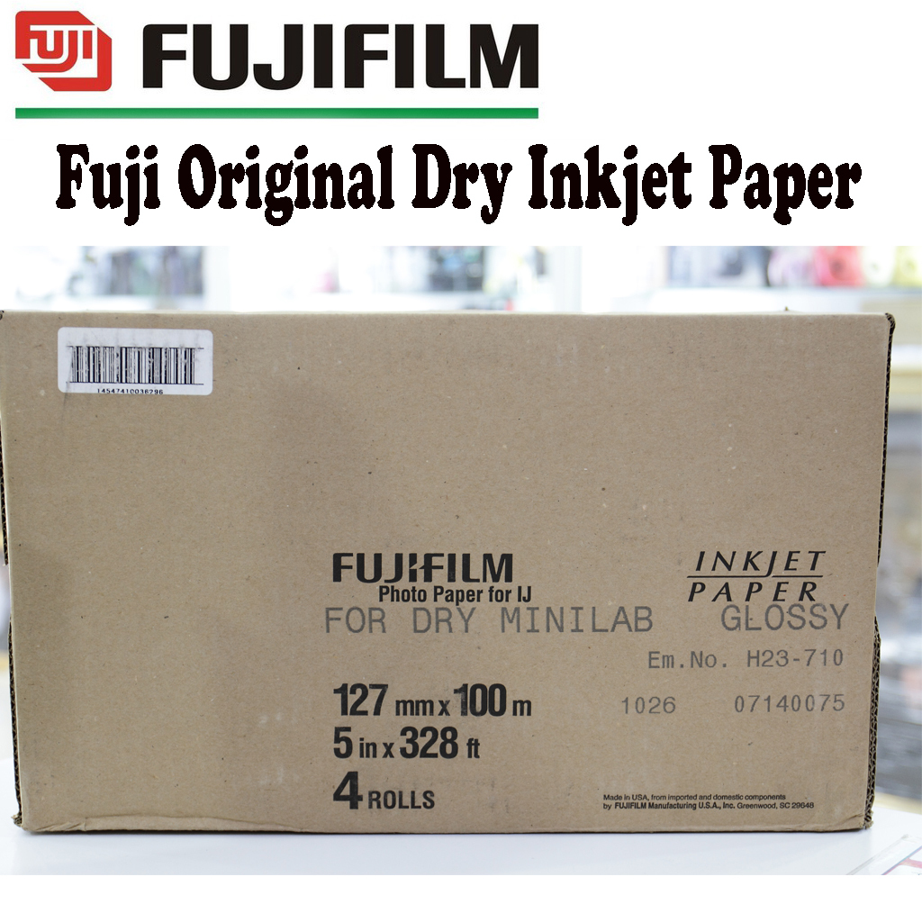 Original Fujifilm Dry inkjet photo Paper (Ready Stock) | Shopee Malaysia