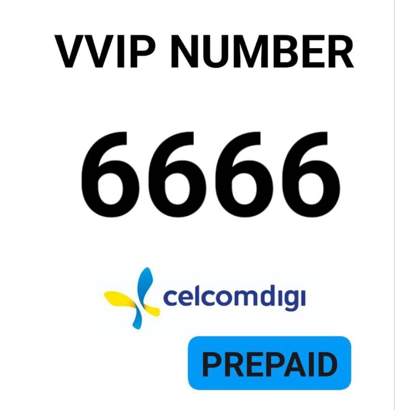 VVIP VVIP NUMBER PREPAID DIGI | Shopee Malaysia