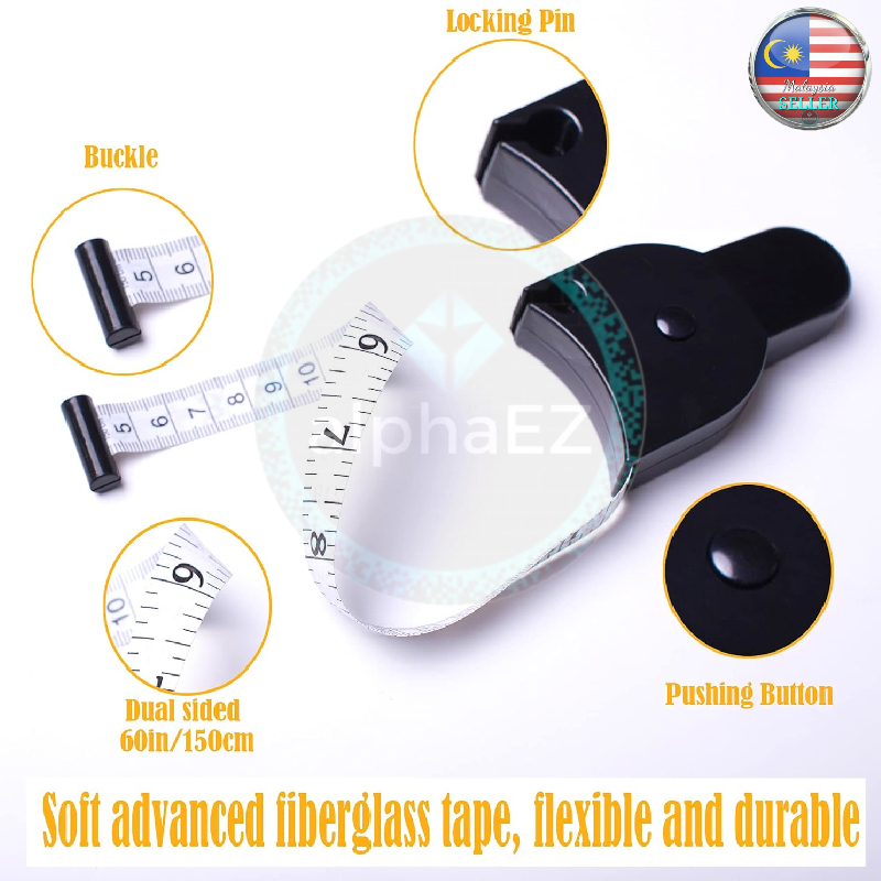 Automatic Telescopic Tape Measure , Body Measuring Tape 60 inch 150cm ...