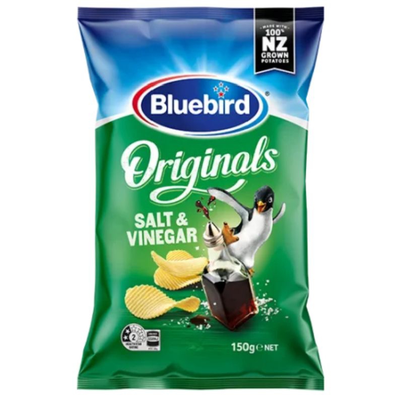 Bluebird Originals Potato Chips 150g (Assorted Flavours) (Ready Salted ...