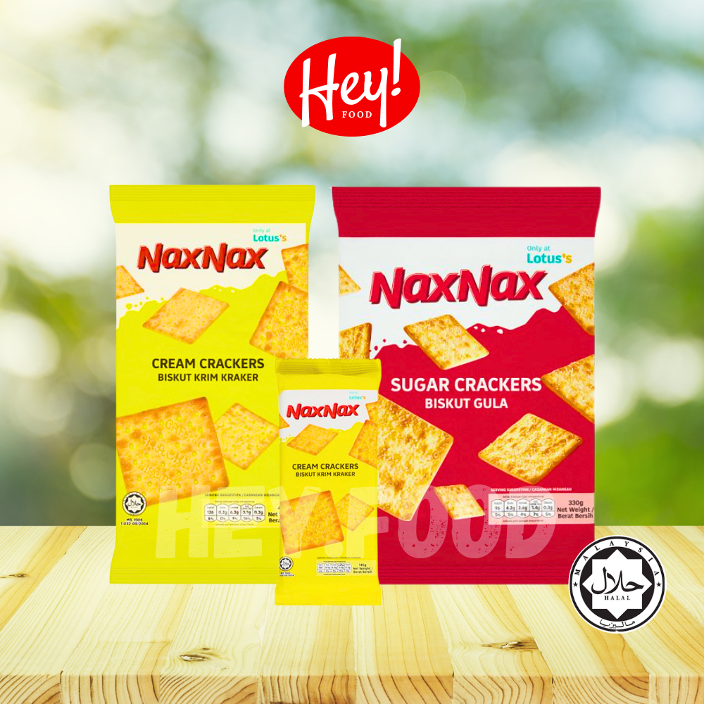 LOTUS'S Nax Nax Cream Crackers Nax Nax Sugar Crackers (145g - 400g) | Shopee Malaysia