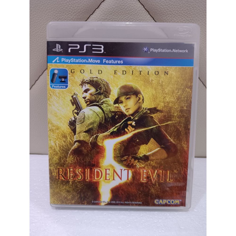 [USED] PS3 RESIDENT EVIL 5 GOLD EDITION (R3 ENGLISH + JAPANESE VERSION ...
