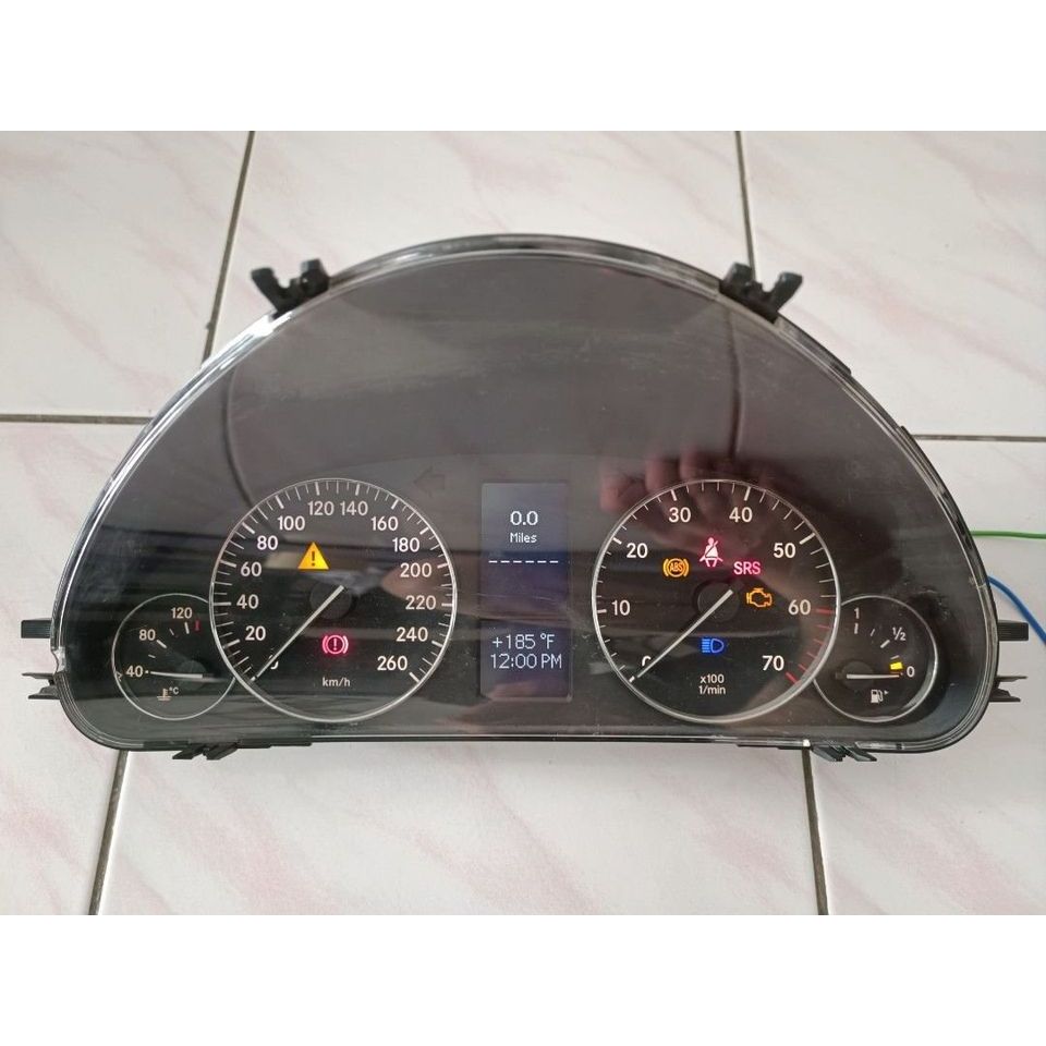 Mercedes W203 KMH Facelift Cluster Meter | Shopee Malaysia